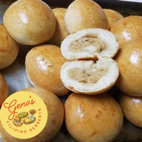 Pan De Coco 15 Dozen Genas Filipino Desserts