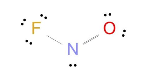 Lewis Structure Of Nof Nitrosyl Fluoride