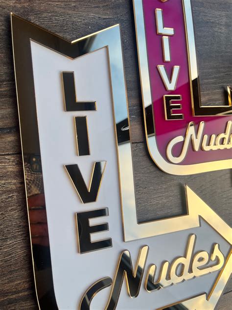 Live Nudes Retro Arrow Wall Art Creedrevival