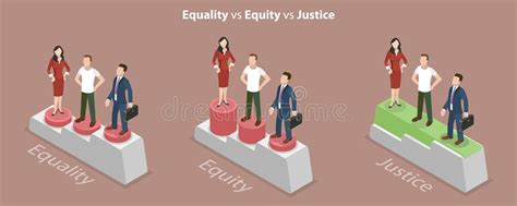 Equality Vs Equity Stock Illustrations 30 Equality Vs Equity Stock