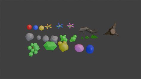 Low Poly Trees 3d Model By Killzonelabs