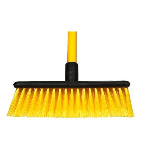 Standard Colour Coded Household Broom Each