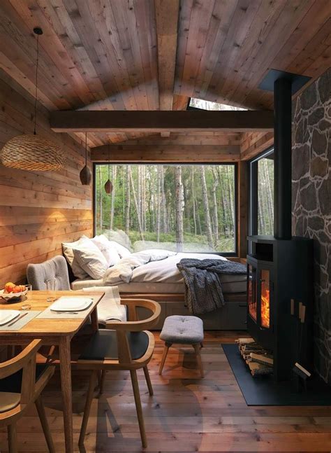 Pin By Justme On Log Cabins Tiny House Living Tiny House Loft Tiny