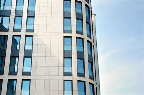 Premium Photo Abstract Reflection Of Modern City Glass Facades Modern