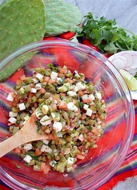 Ensalada De Nopales Cactus Salad Artofit