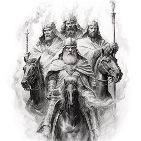 4 Horsemen Of Apocalypse Tattoo Design Artofit