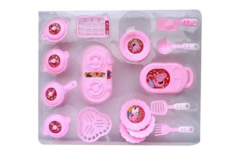 Multicolor Plastic Peppa Kitchen Play Set At Rs 380 Set In Chennai Id 2854351003391