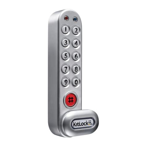 Kit Lock Kl1000 Lock Manual Manualslib