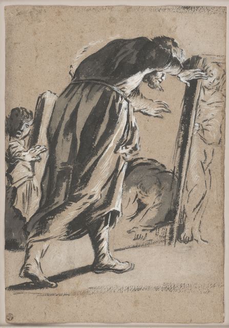 Leonard Bramer A Man At The Opening Of A Tomb Ca 1655 Available For Sale Artsy