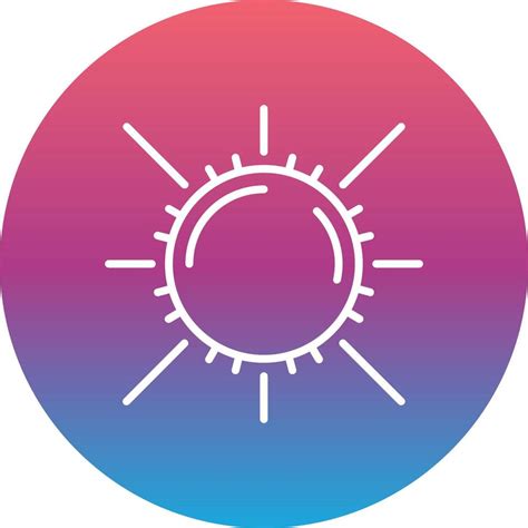 Sun Vector Icon 15546681 Vector Art At Vecteezy