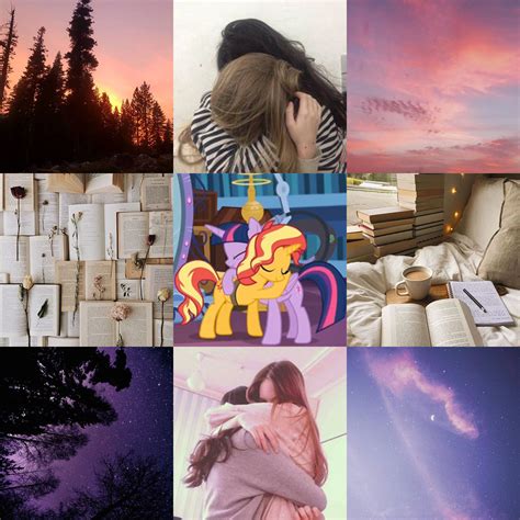 Sunset Shimmer X Twilight Sparkle Aesthetic For Anon I Hope You Like It Roodle Things On