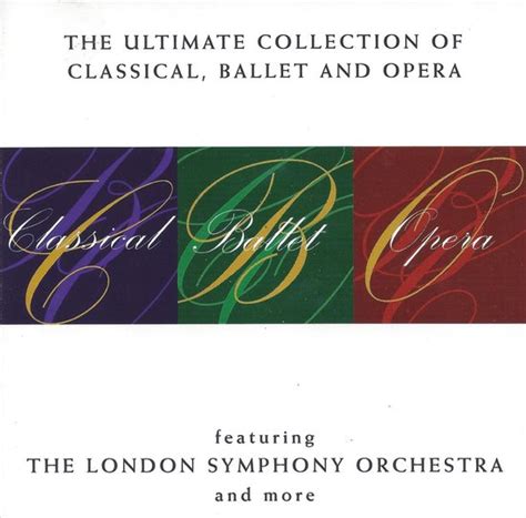The Ultimate Collection Of Classical Ballet And Opera Various Cd