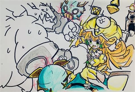 Fan Made Drawing The Time Kai Tank Bun Bun Rbattlecats