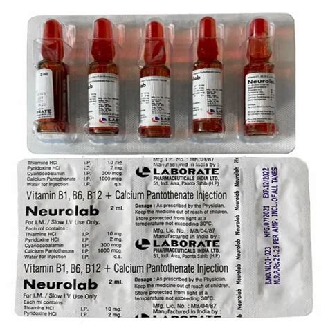 30 Ml Vitamin B12 Injection 500 Mcg At ₹ 47vial In Varanasi Id