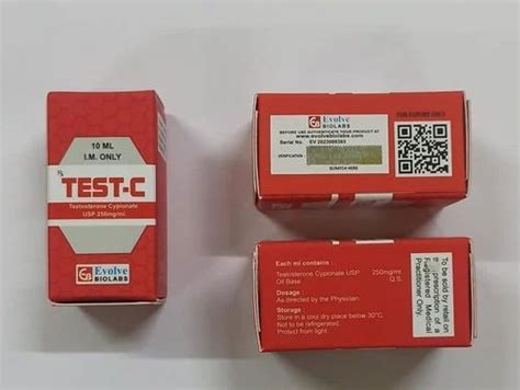 Test C 250 Mg Injection 10 Ml At Rs 1500vial Testosterone Cypionate