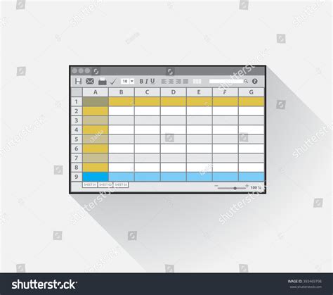 Excel Table Template Over 271 Royalty Free Licensable Stock Illustrations And Drawings Shutterstock