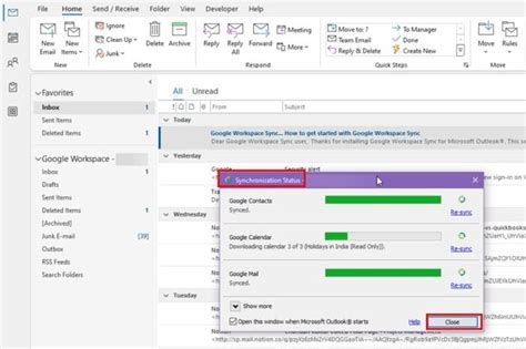 Google Workspace Sync For Microsoft Outlook Not Working Fixed