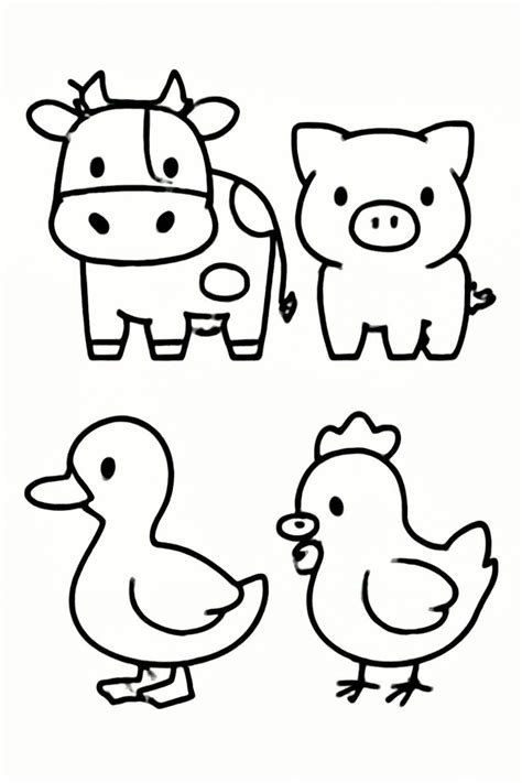Coloring Pages For 2 Year Olds Simple And Cute Printable Sheets