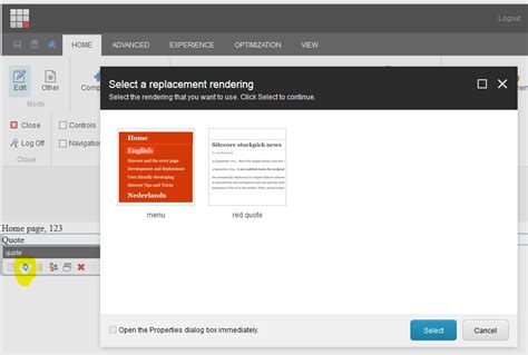 User Friendly Developing With The Sitecore Experience Editor