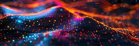 Abstract 3D Background with Colorful Lights and Bokeh | Premium AI-generated image