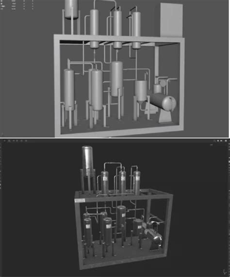 Comparison Of Baking Effect Between Basic Model And Map Download