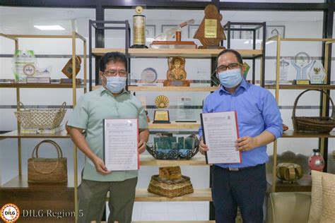 Lgrrc Msac Memorandum Of Agreement Moa Signing Dilg Regional Office No 5