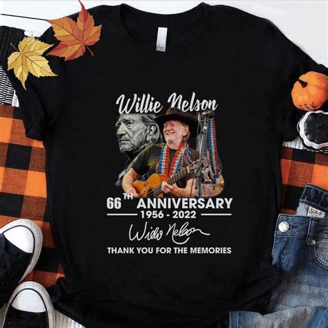 Willie Nelson 66th Anniversary 1956 2022 Thank You For The Memories