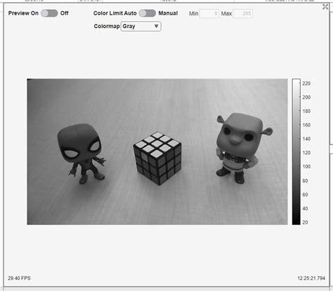 Preview And Acquire Data In Image Acquisition Explorer Matlab And Simulink