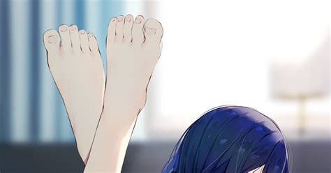 Bare Feet Toes Beautiful Girl 無防備な足 Pixiv