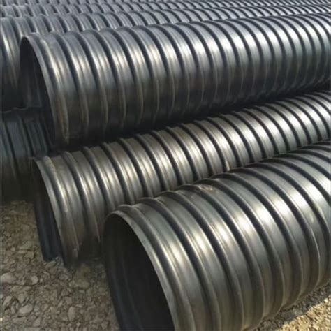Steel Belt Reinforced Polyethylene Pe Spiral Corrugated Pipe