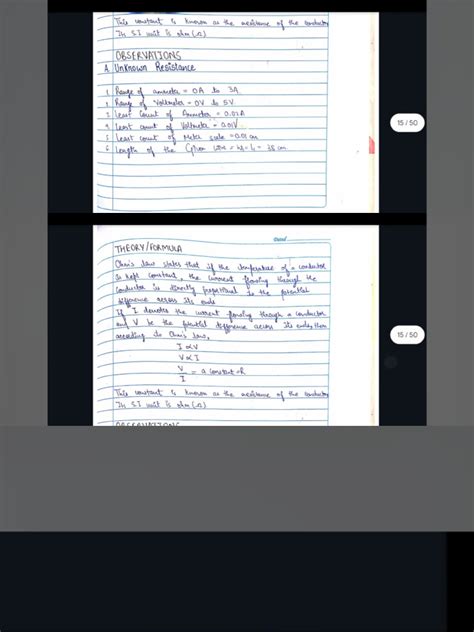 To Determine Resistivity Of Two Three Wires By Plotting A Graph Pdf