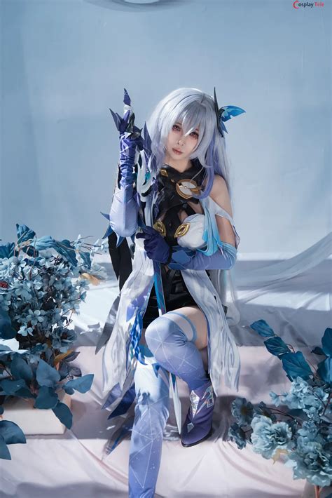 上杉绘梨落 Uesugi Hui Nashi Ochi Cosplay Skirk Genshin Impact 118