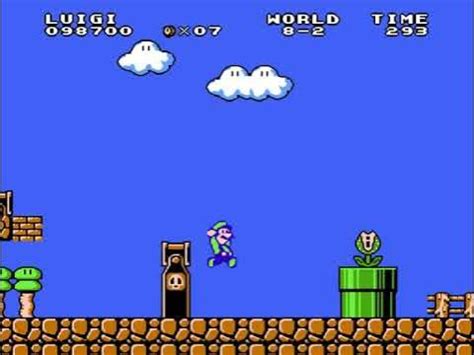 Super Luigi Bros Nes Smb Hack Playthrough Youtube