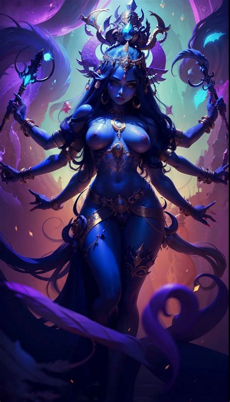 Goddess Kali Nsfw By Savgang On Deviantart