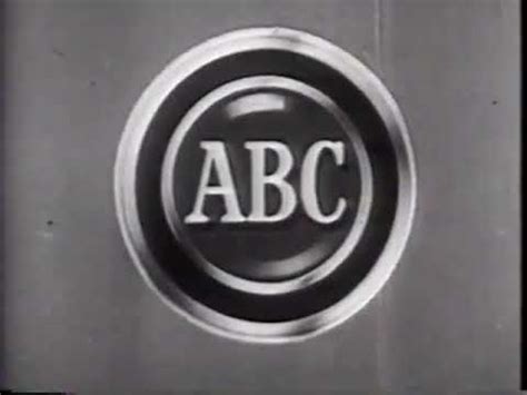Abc Television Network Logo 1950 1952 [rare Hollywood Variant