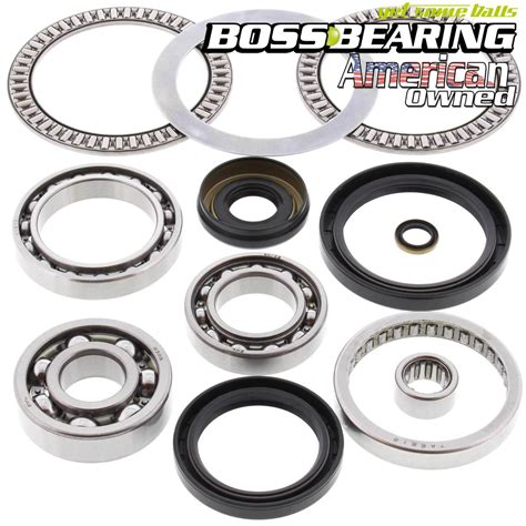 Boss Bearing Front Differential Bearings Seals Kit