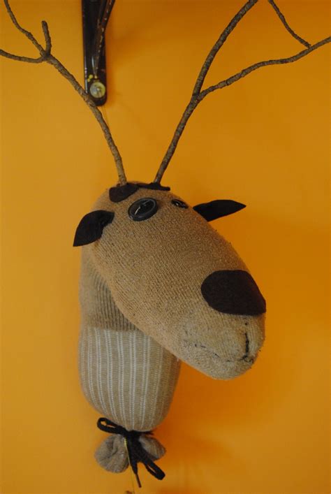 Handmade Christmas Sock Reindeer