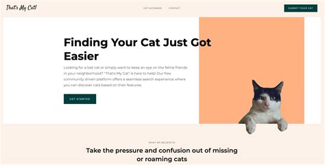 Cat Database Thats My Cat