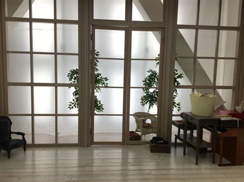 Glass Door Room Divider