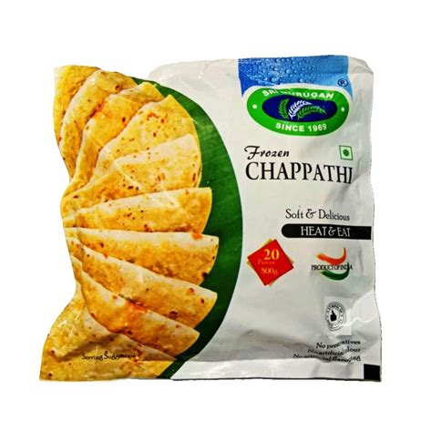 Sri Murugan Frozen Chappathi 20pcs Royal Minimart