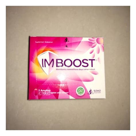 Jual Imboost Tablet Strip 4 Tablet Shopee Indonesia