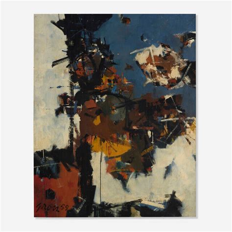 Sidney Gross Abstract 336 1959 Artsy