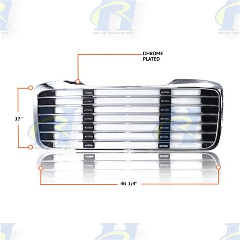 Freightliner M2 Grille Chrome Rh F 00 002 Royal Holding Usa Plus