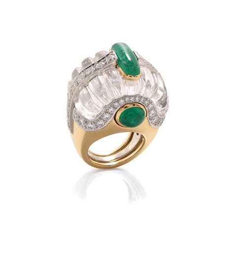 Mint Julep Ring David Webb New York