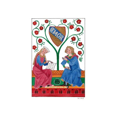 “amor” Codex Manesse Illuminiatures