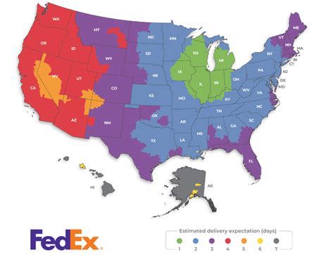 Fedex Ground Service Maps Have A Question We Got Answer