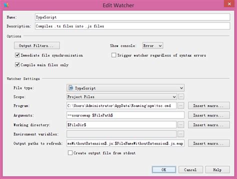 Webstorm下使用typescriptwebstorm里面是不是新建ts文件就可以用了 Csdn博客