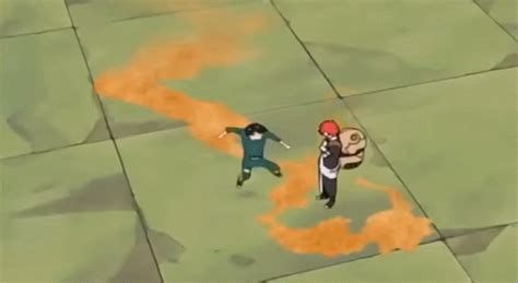 No Matter What Keep Going Forward — Rock Lee Vs Gaara And Metal Lee