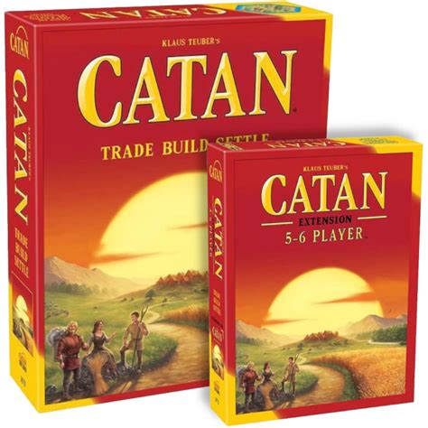 Catan Trade Build Settle Plus 5 6 Player Extension Bundle Pack X