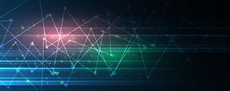 글로벌 네트워크 연결 세계 지도 추상 기술 배경 글로벌 비즈니스 혁신 개념 프리미엄 벡터